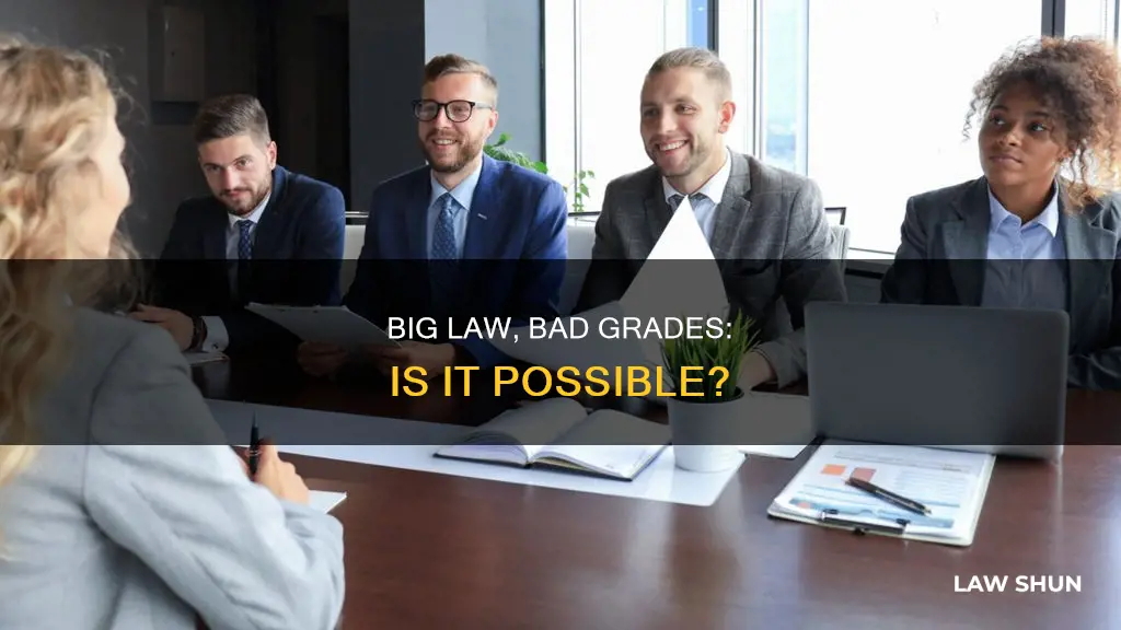 Big Law, Bad Grades: Is It Possible? | LawShun
