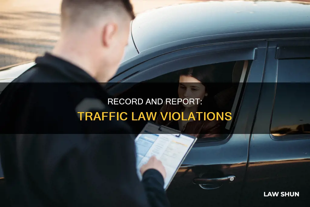 Record And Report: Traffic Law Violations | LawShun