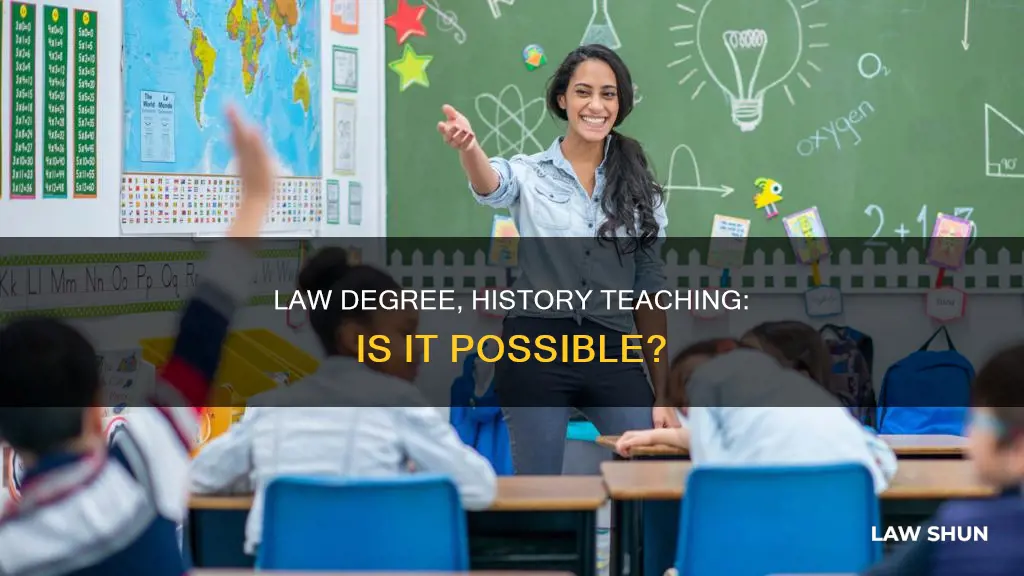 Law Degree, History Teaching: Is It Possible? | LawShun