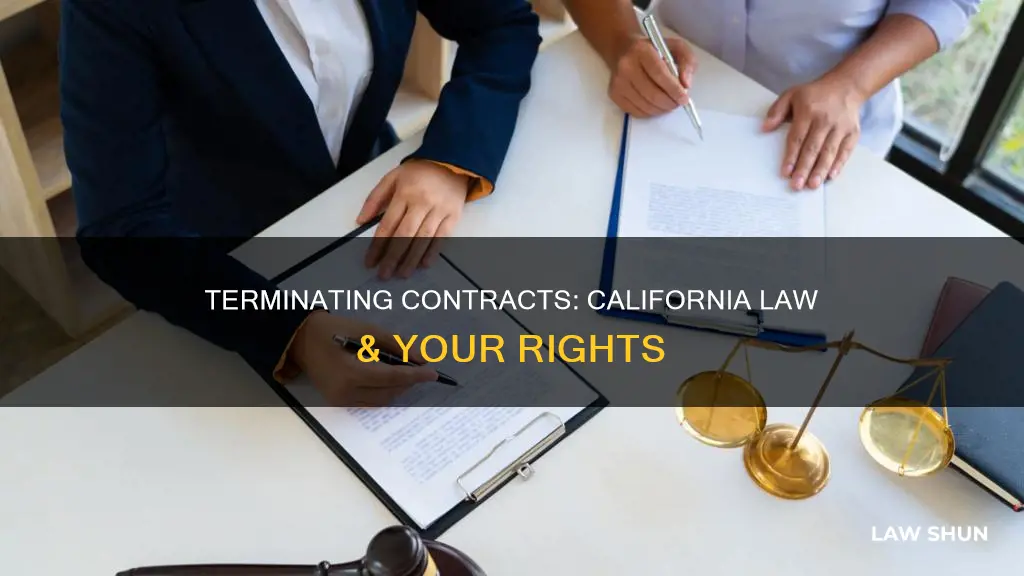 Terminating Contracts: California Law & Your Rights | LawShun