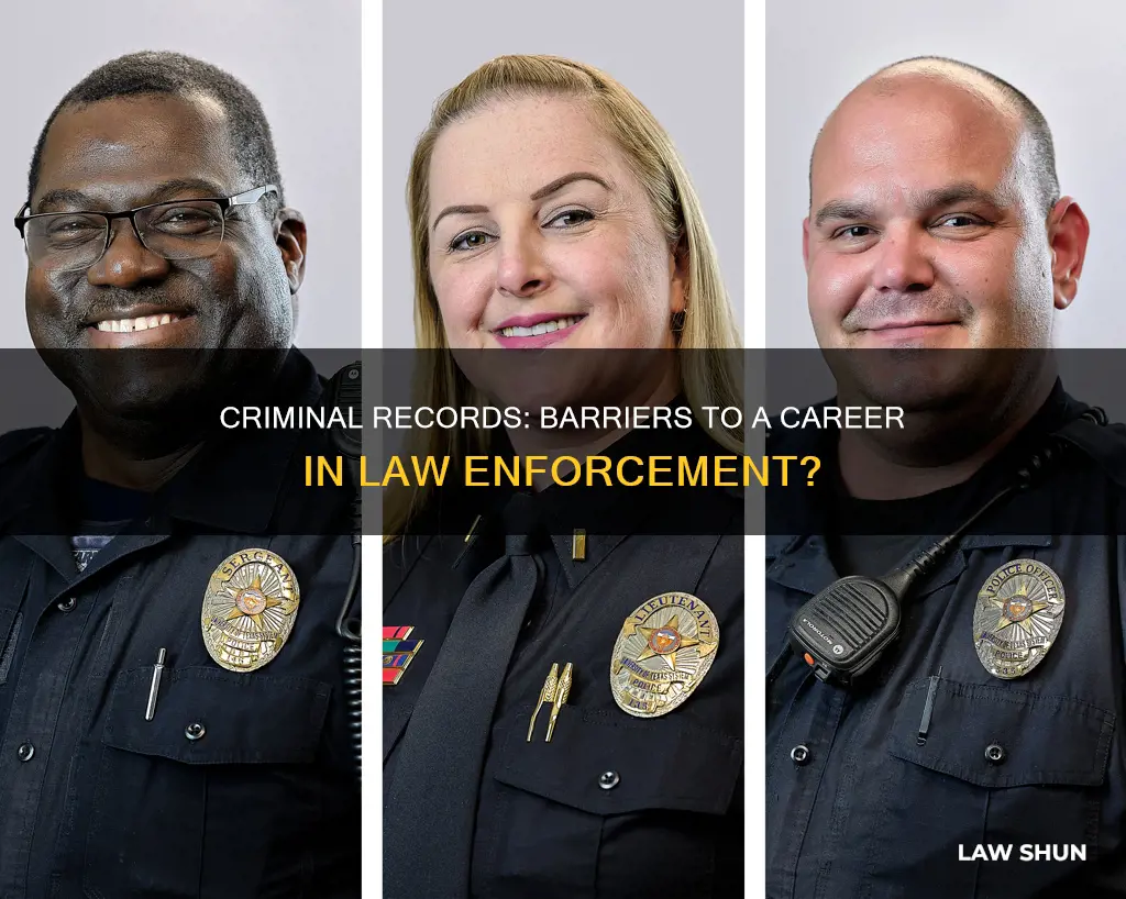 Criminal Records: Barriers To A Career In Law Enforcement? | LawShun