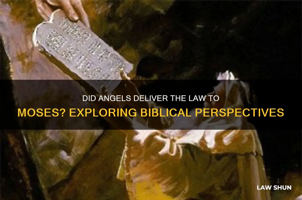Did Angels Deliver The Law To Moses? Exploring Biblical Perspectives ...