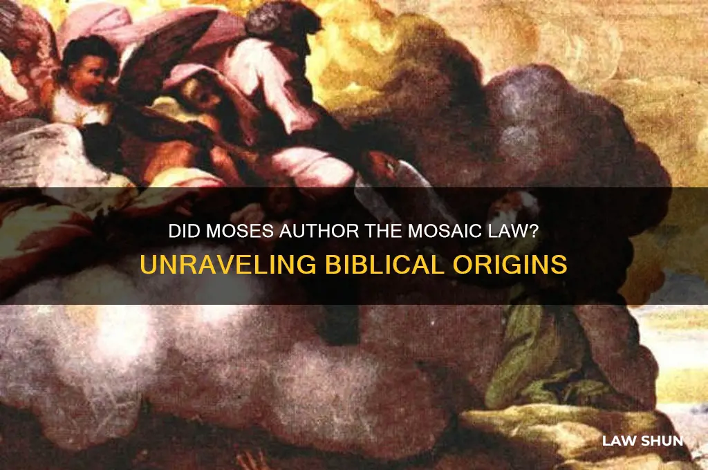 Did Moses Author The Mosaic Law? Unraveling Biblical Origins | LawShun