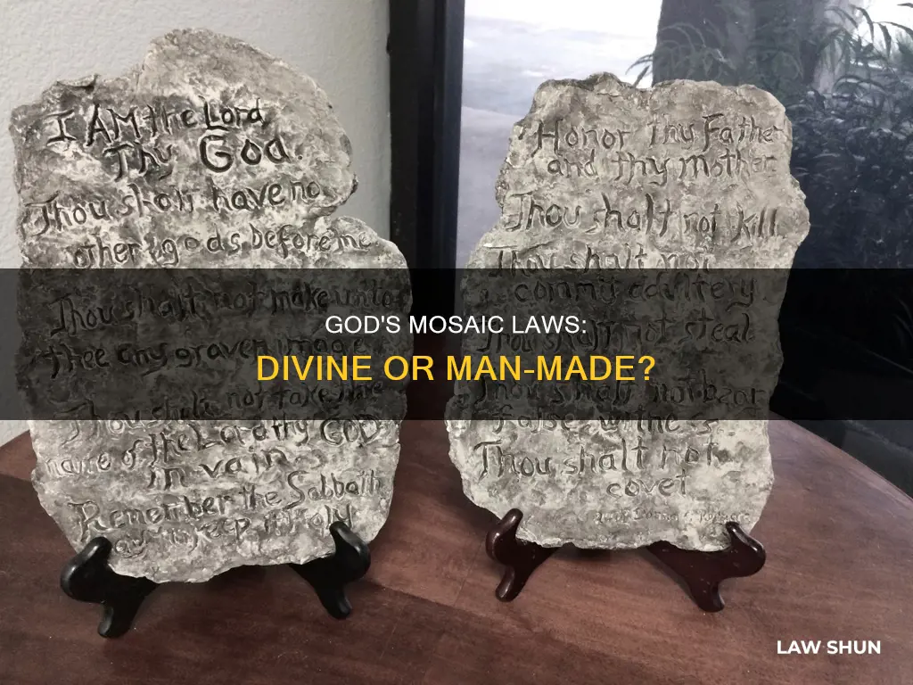 God's Mosaic Laws: Divine Or Man-Made? | LawShun