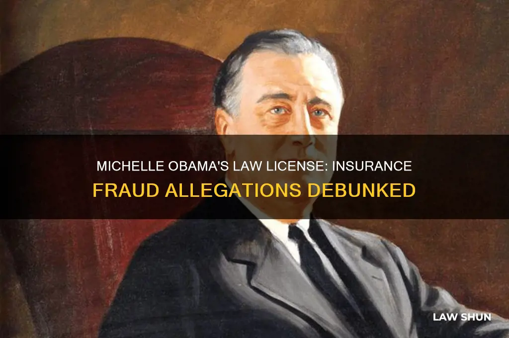 Michelle Obama's Law License: Insurance Fraud Allegations Debunked ...