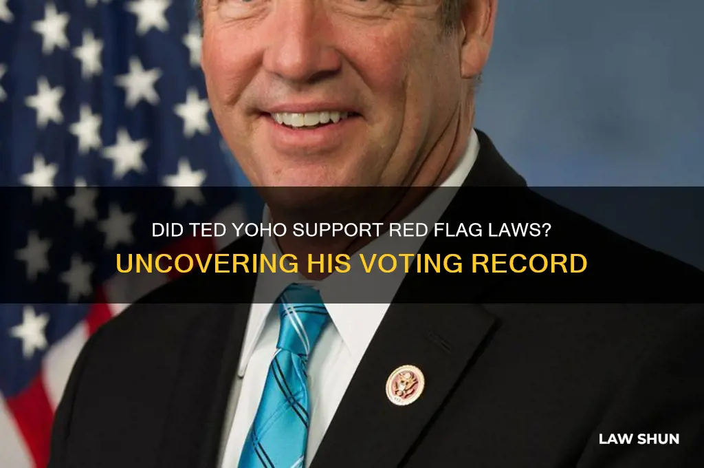 Did Ted Yoho Support Red Flag Laws? Uncovering His Voting Record | LawShun