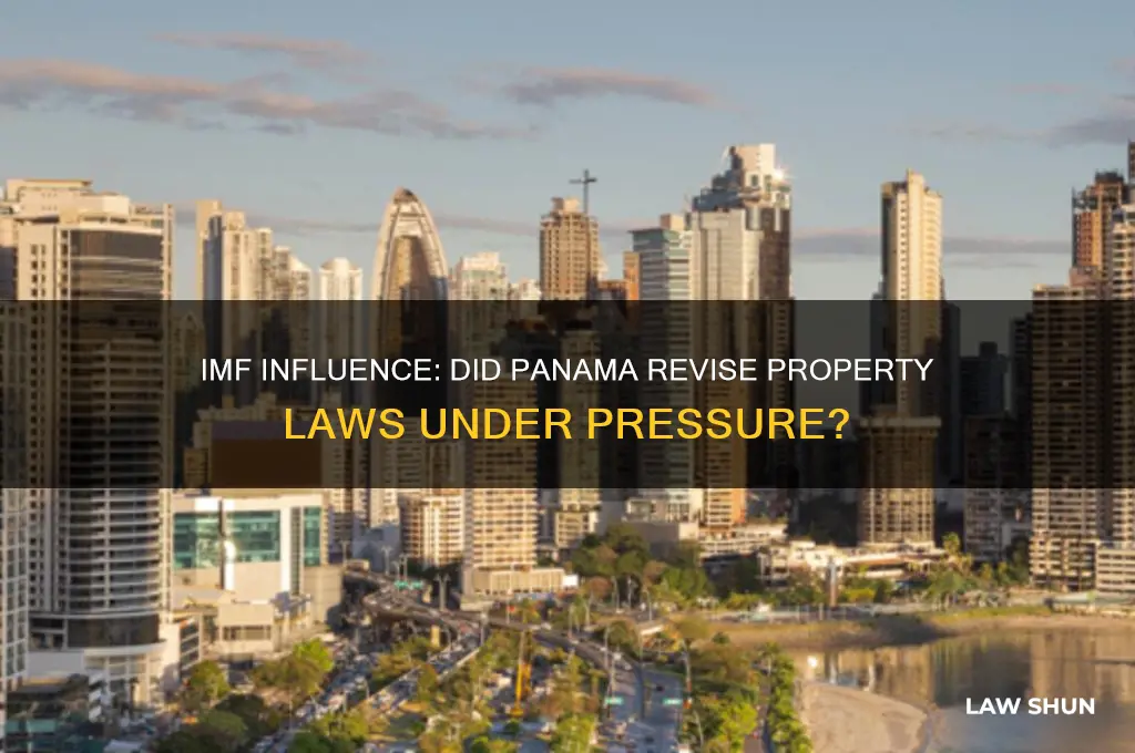 Imf Influence: Did Panama Revise Property Laws Under Pressure? | LawShun