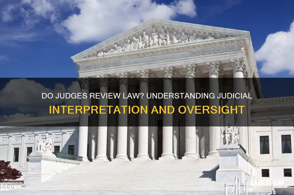 Do Judges Review Law? Understanding Judicial Interpretation And ...