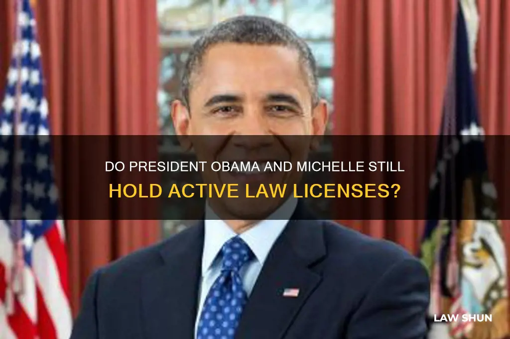 Do President Obama And Michelle Still Hold Active Law Licenses? | LawShun
