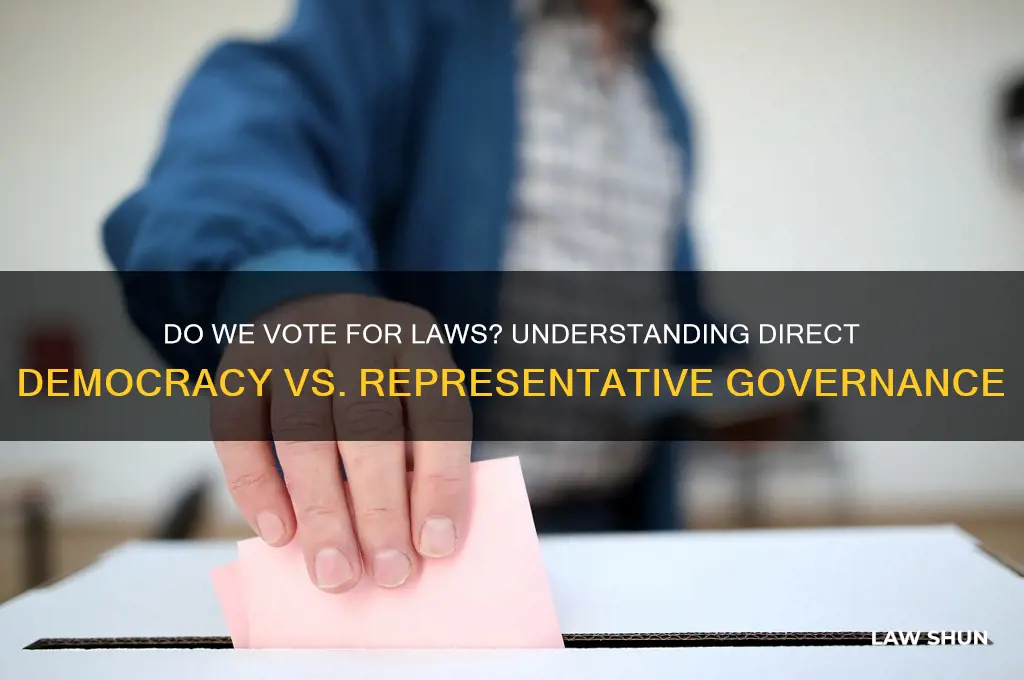 Do We Vote For Laws? Understanding Direct Democracy Vs. Representative ...
