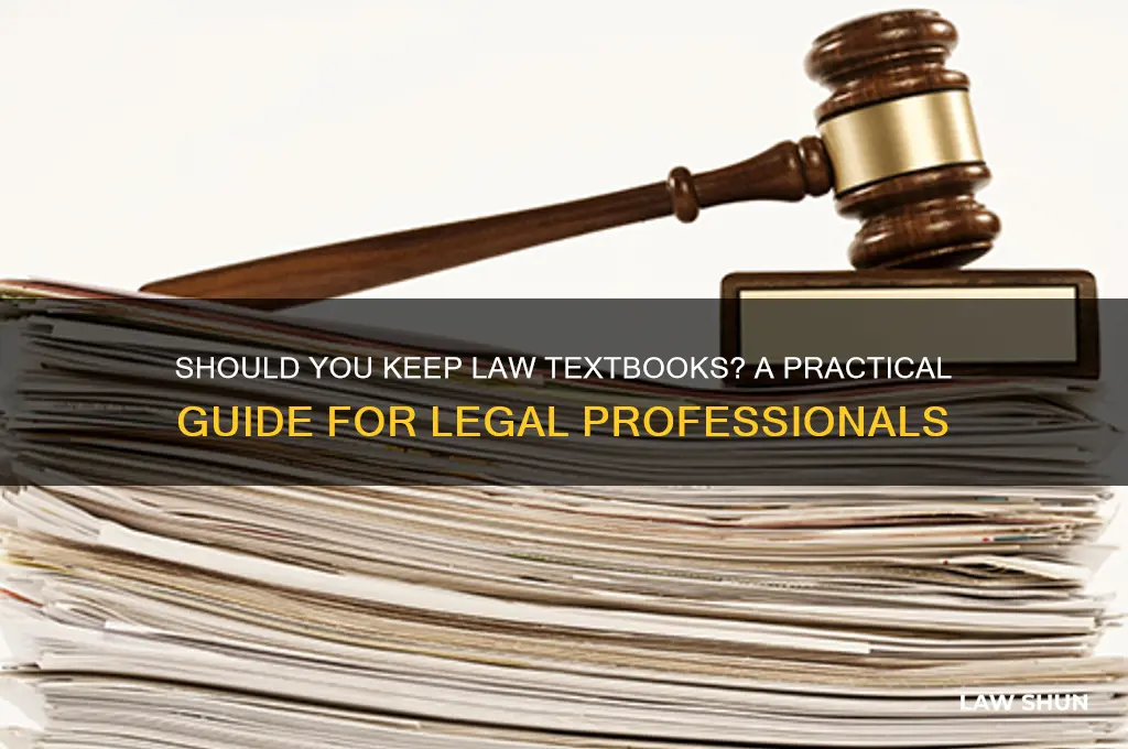 Should You Keep Law Textbooks? A Practical Guide For Legal ...