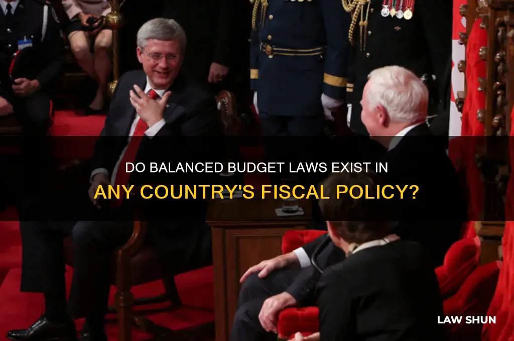 Do Balanced Budget Laws Exist In Any Country's Fiscal Policy? | LawShun