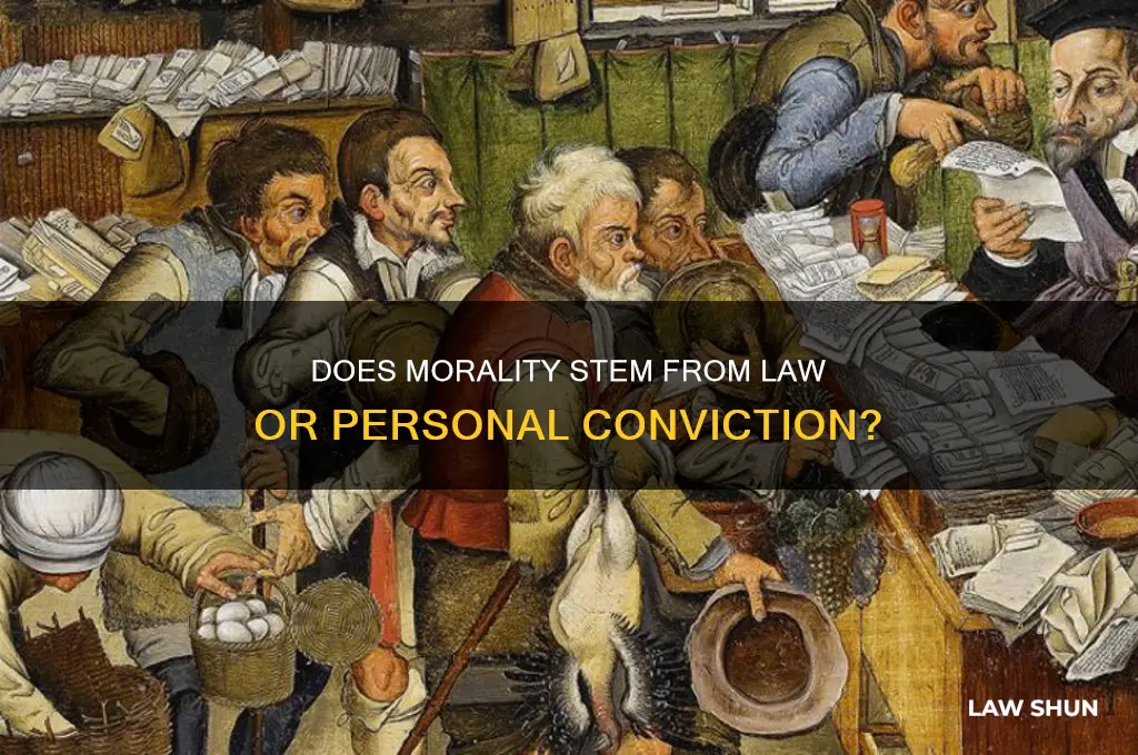 Does Morality Stem From Law Or Personal Conviction? | LawShun