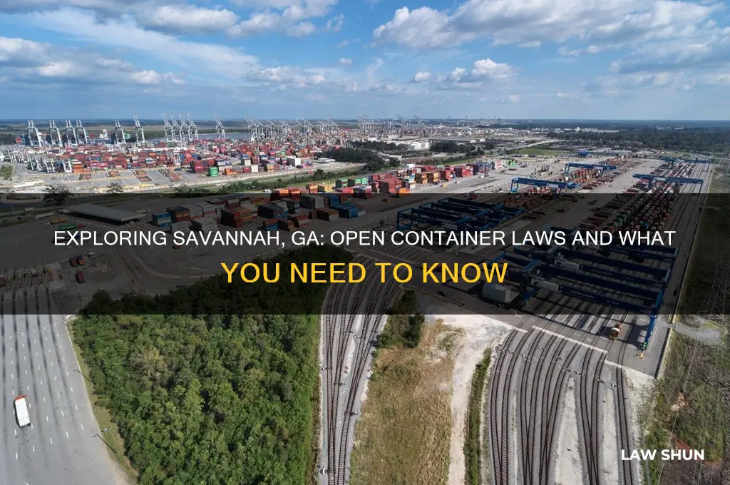 Exploring Savannah, Ga: Open Container Laws And What You Need To Know ...