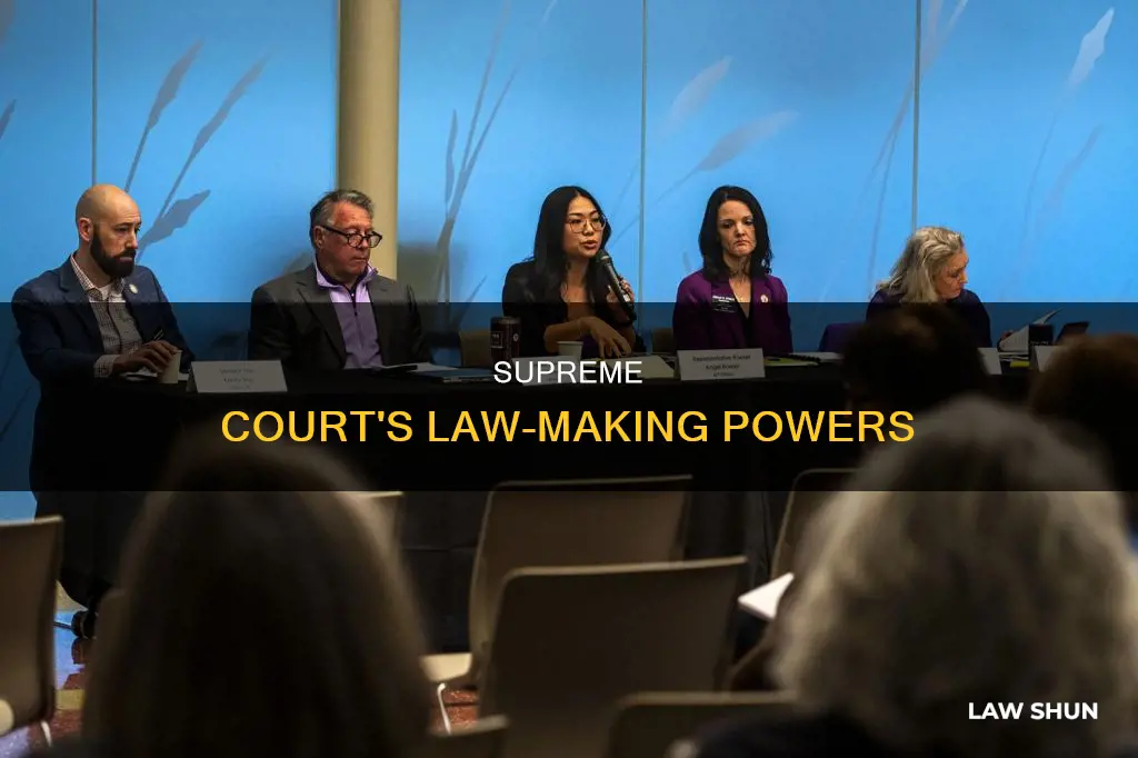 Supreme Court's Law-Making Powers | LawShun