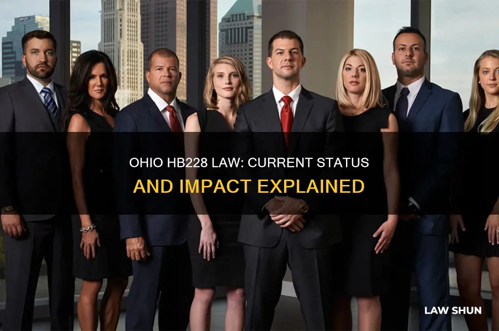 Ohio Hb228 Law: Current Status And Impact Explained | LawShun