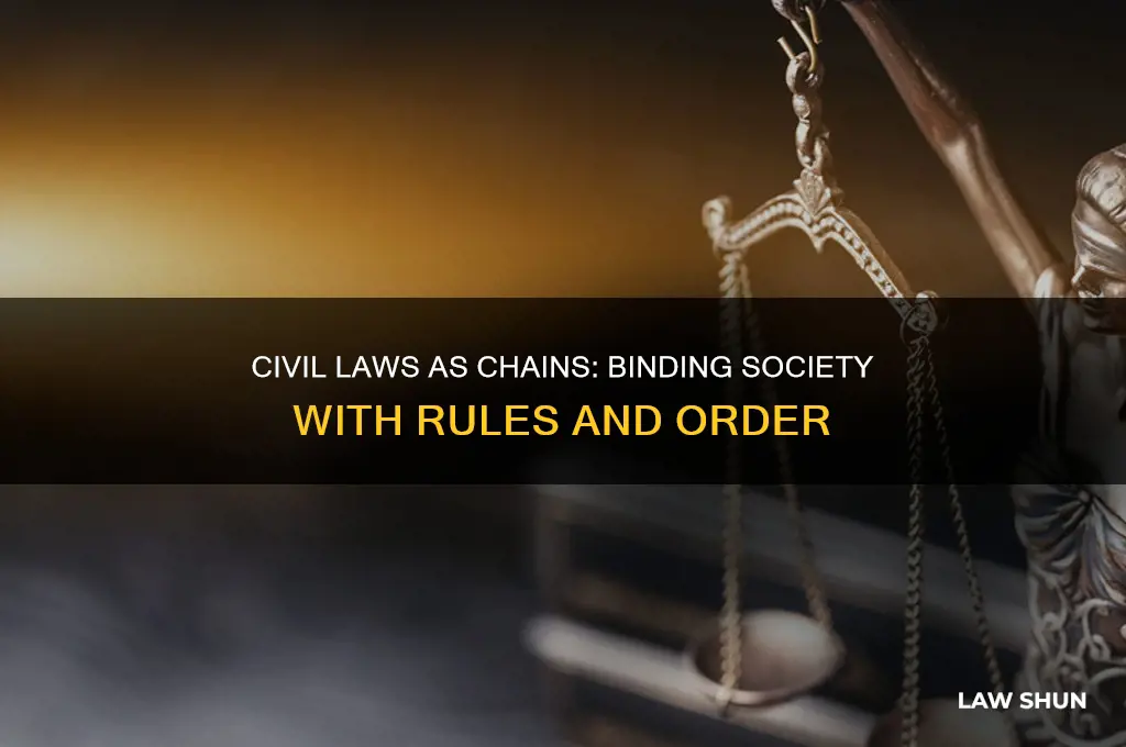 Civil Laws As Chains: Binding Society With Rules And Order | LawShun
