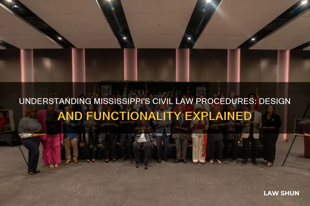 Understanding Mississippi's Civil Law Procedures: Design And ...