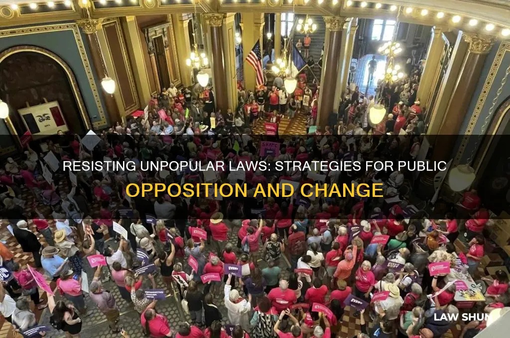 Resisting Unpopular Laws: Strategies For Public Opposition And Change ...
