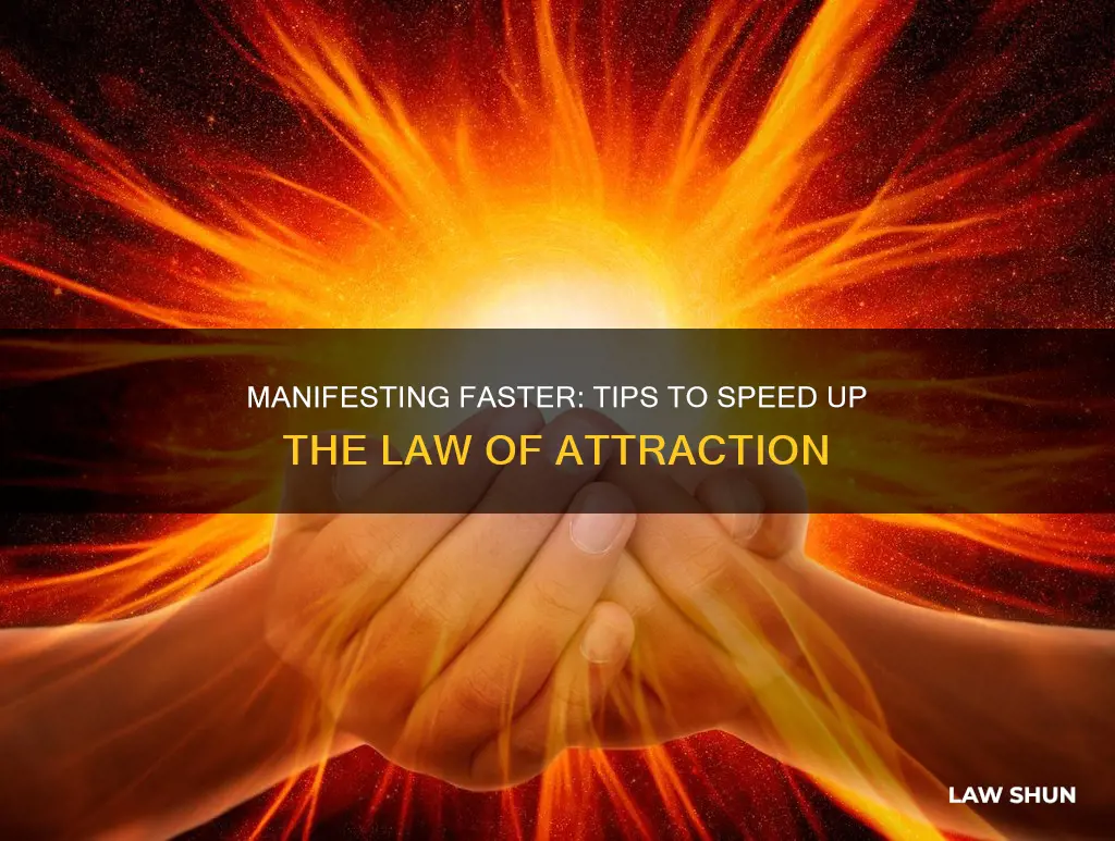 Manifesting Faster: Tips To Speed Up The Law Of Attraction | LawShun