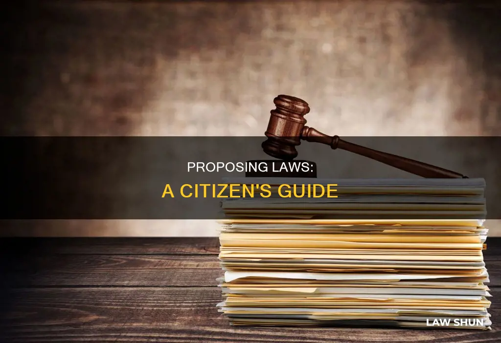 Proposing Laws: A Citizen's Guide | LawShun