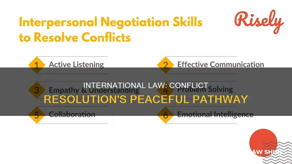 International Law: Conflict Resolution's Peaceful Pathway | LawShun