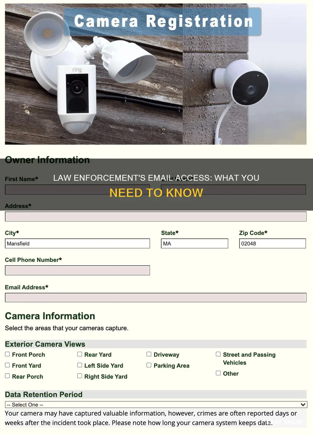 Law Enforcement's Email Access: What You Need To Know | LawShun