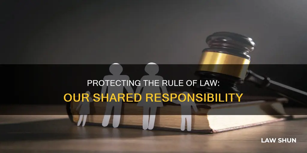 Protecting The Rule Of Law: Our Shared Responsibility | LawShun