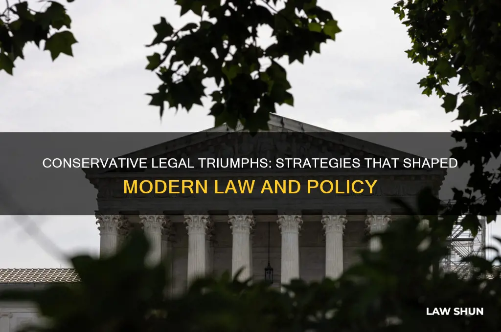 Conservative Legal Triumphs: Strategies That Shaped Modern Law And ...