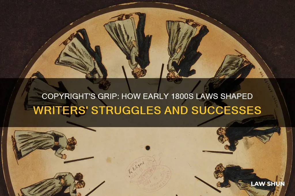 Copyright's Grip: How Early 1800S Laws Shaped Writers' Struggles And ...