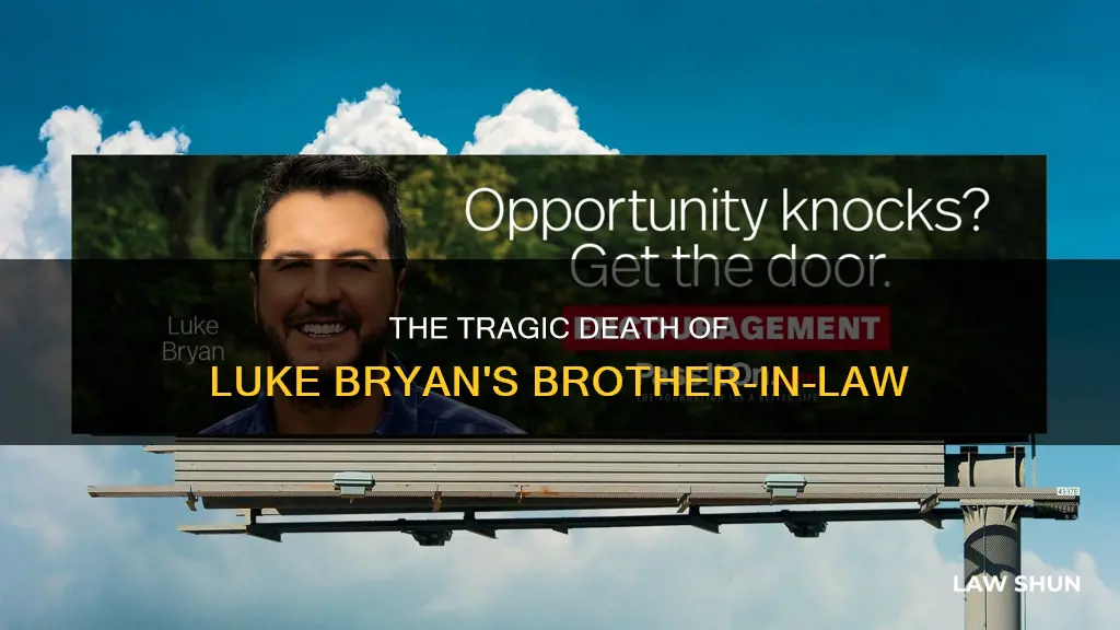 The Tragic Death Of Luke Bryan's Brother-In-Law | LawShun