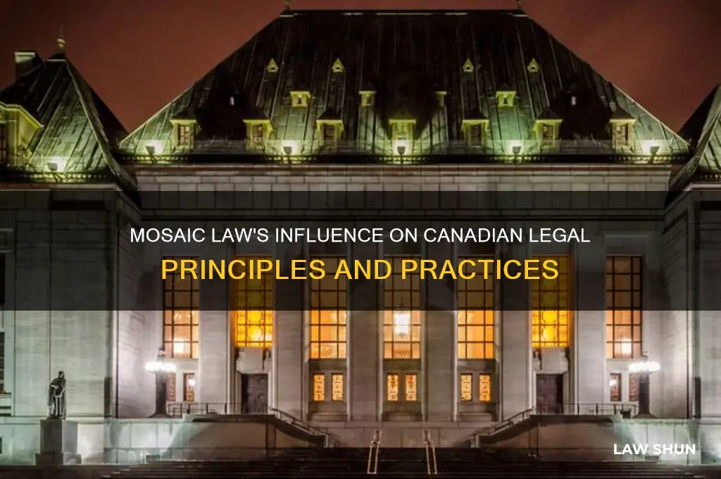 Mosaic Law's Influence On Canadian Legal Principles And Practices | LawShun