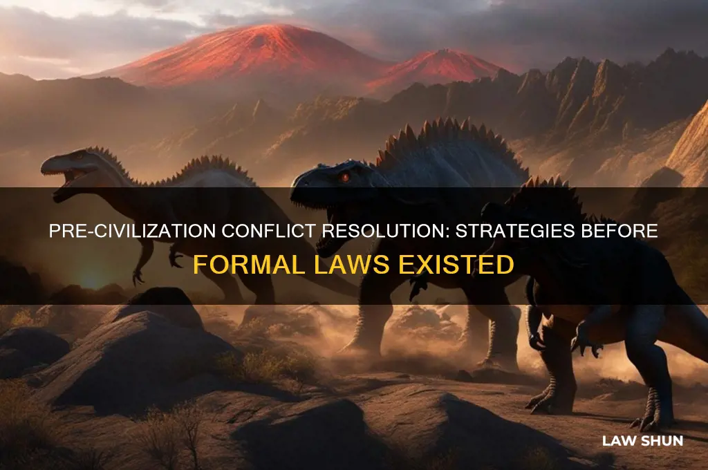 Pre-Civilization Conflict Resolution: Strategies Before Formal Laws ...