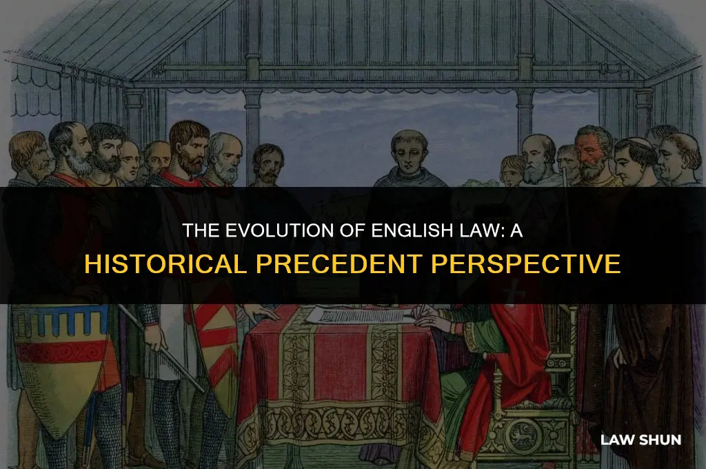 The Evolution Of English Law: A Historical Precedent Perspective | LawShun
