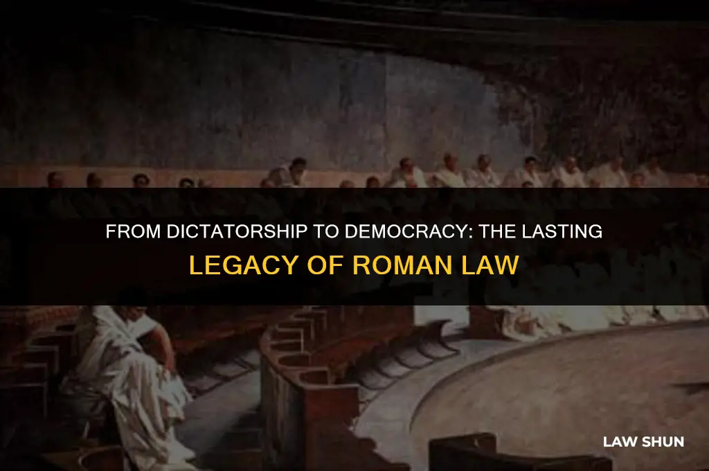 From Dictatorship To Democracy: The Lasting Legacy Of Roman Law | LawShun