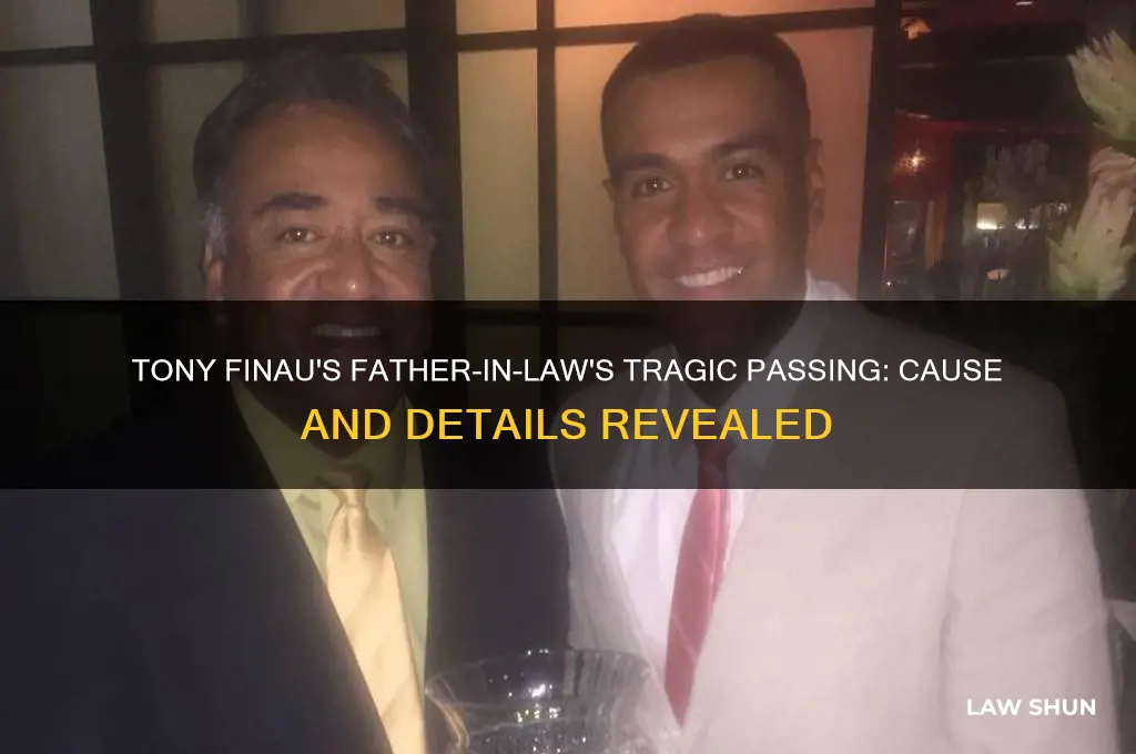 Tony Finau's Father-In-Law's Tragic Passing: Cause And Details Revealed ...