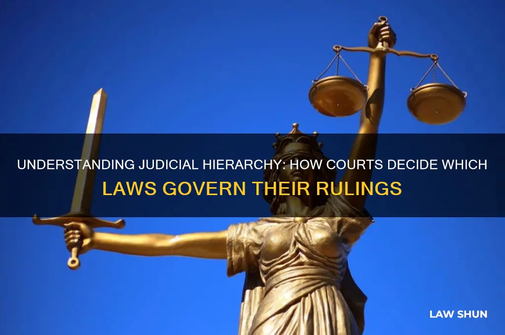 Understanding Judicial Hierarchy: How Courts Decide Which Laws Govern ...
