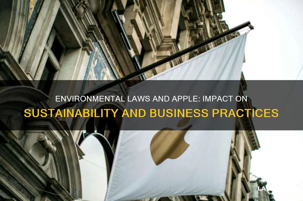 Environmental Laws And Apple: Impact On Sustainability And Business ...