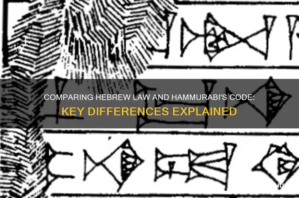 Comparing Hebrew Law And Hammurabi's Code: Key Differences Explained ...