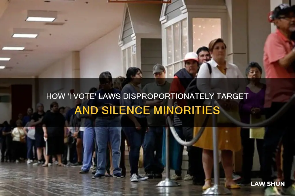 How 'I Vote' Laws Disproportionately Target And Silence Minorities ...