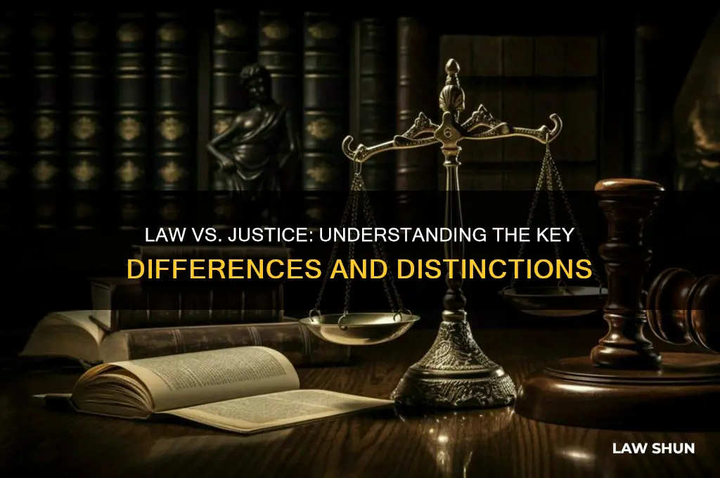 Law Vs. Justice: Understanding The Key Differences And Distinctions ...
