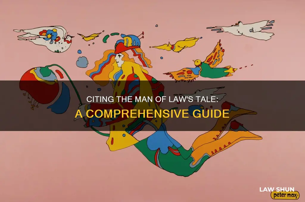 Citing The Man Of Law's Tale: A Comprehensive Guide | LawShun