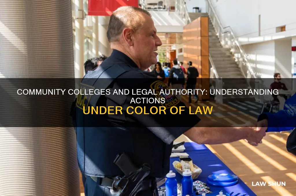 Community Colleges And Legal Authority: Understanding Actions Under ...