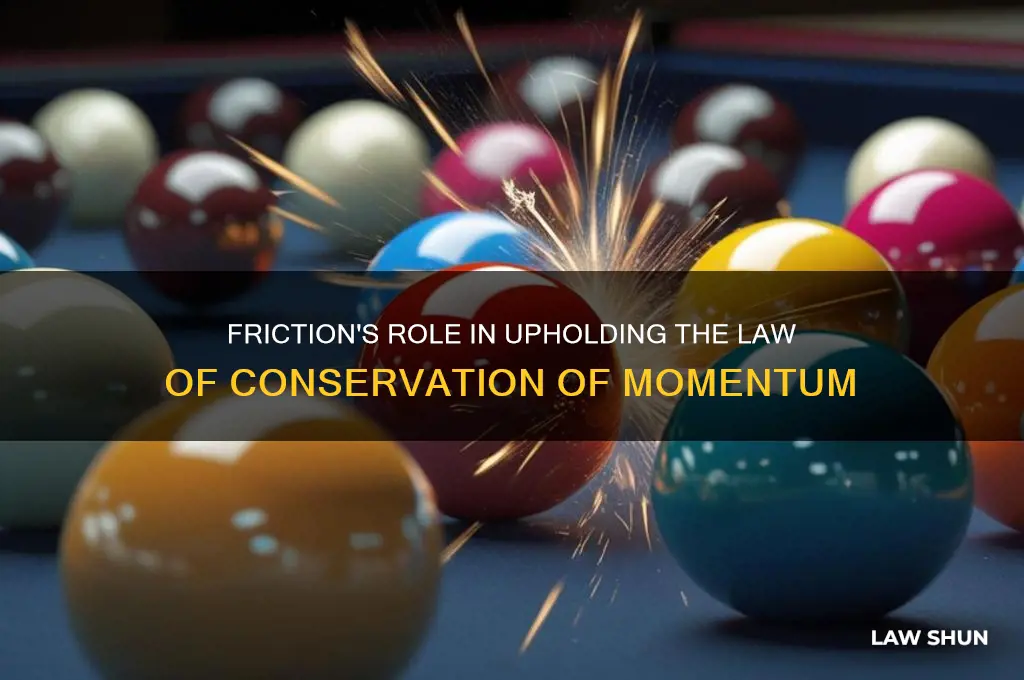 Friction's Role In Upholding The Law Of Conservation Of Momentum | LawShun