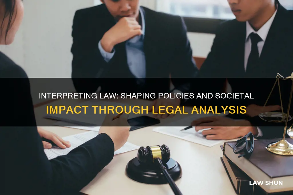 Interpreting Law: Shaping Policies And Societal Impact Through Legal ...
