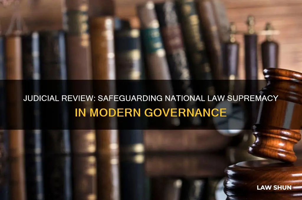 Judicial Review: Safeguarding National Law Supremacy In Modern ...