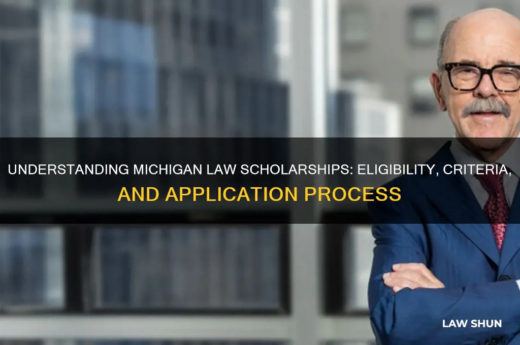 Understanding Michigan Law Scholarships: Eligibility, Criteria, And ...