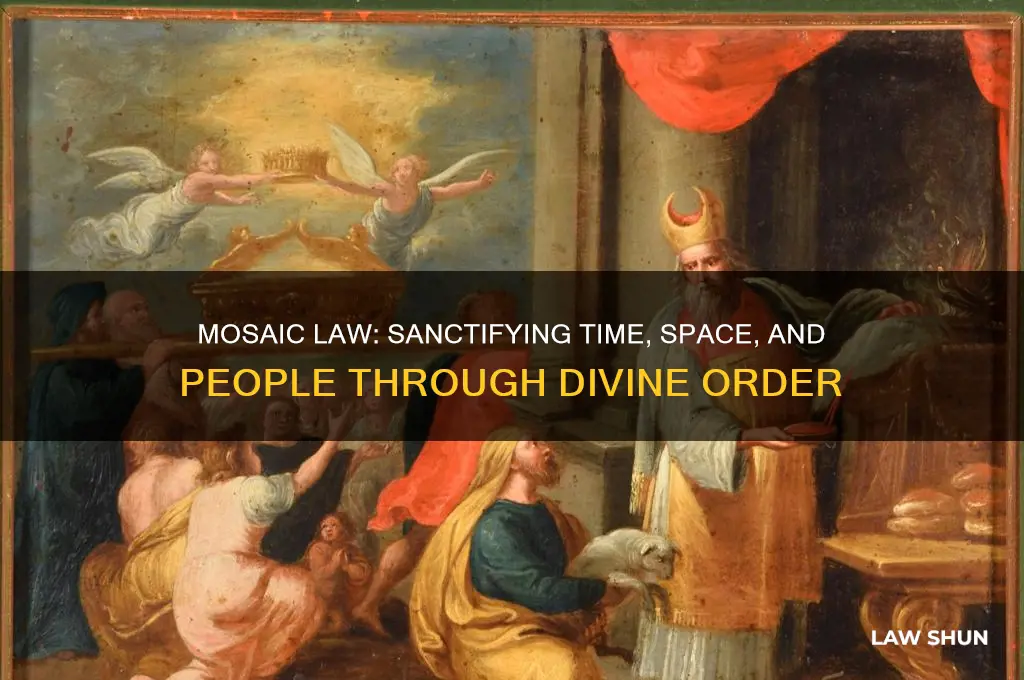 Mosaic Law: Sanctifying Time, Space, And People Through Divine Order ...