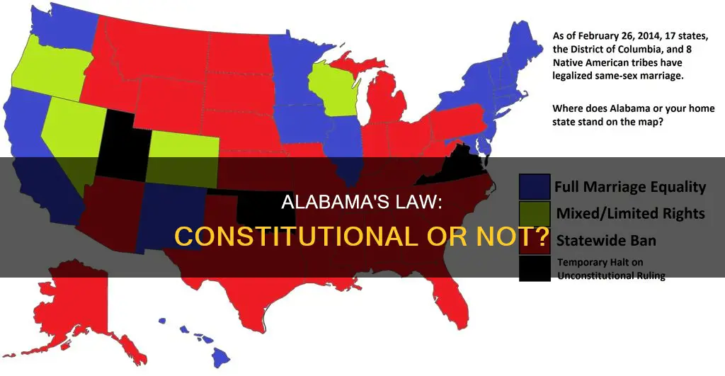 Alabama's Law: Constitutional Or Not? | LawShun