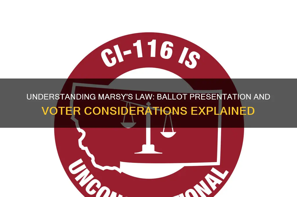 Understanding Marsy's Law: Ballot Presentation And Voter Considerations ...